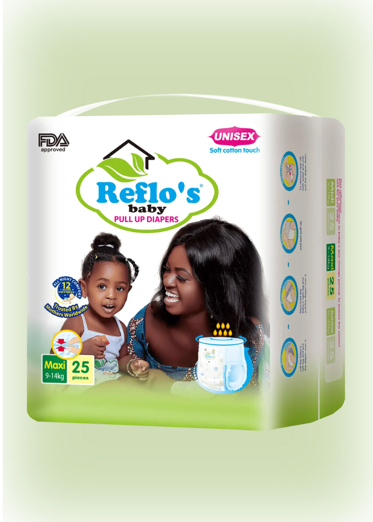 Maxi – Reflo’s® Baby Pull Up Diapers – Reflo’s® Limited