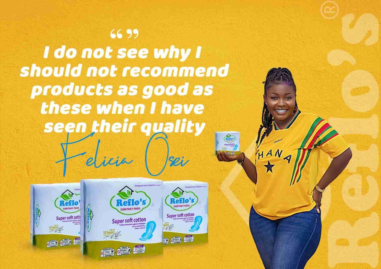 Reflo’s Welcomes Felicia Osei – Reflo’s® Limited